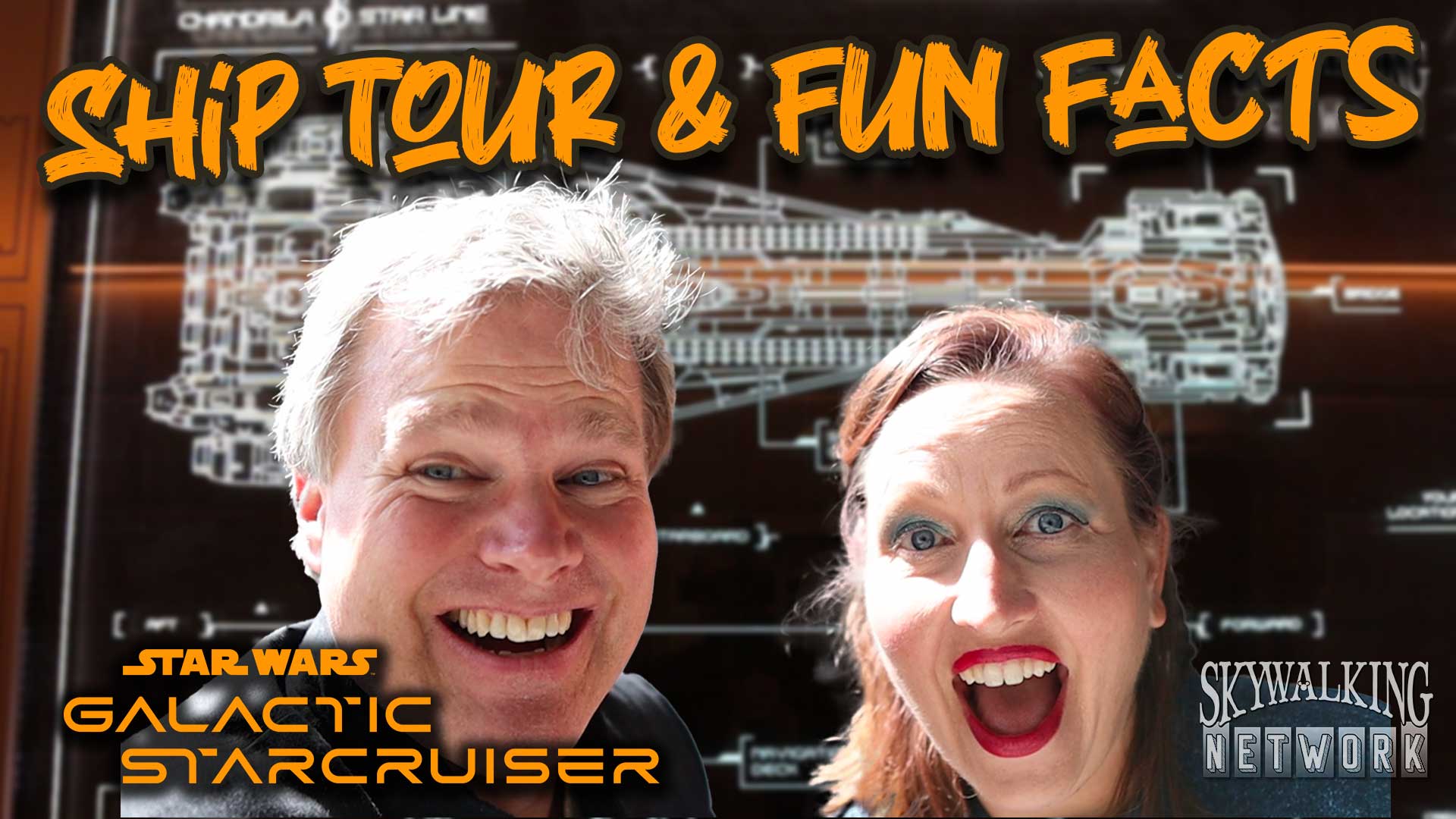 Star Wars: Galactic Starcruiser Ship Tour with Fun Facts!